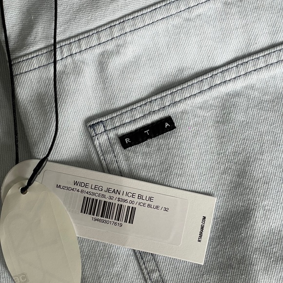 RtA | Jeans | Rta Wide Leg Light Blue Jean | Poshmark